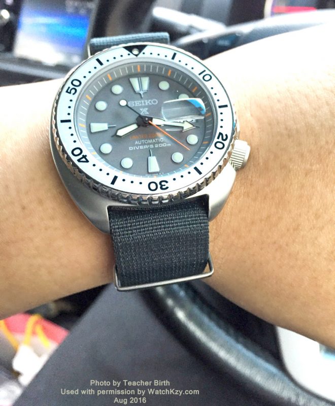 สาย Nato สีเทา Admiral Grey - WatchKzy.com