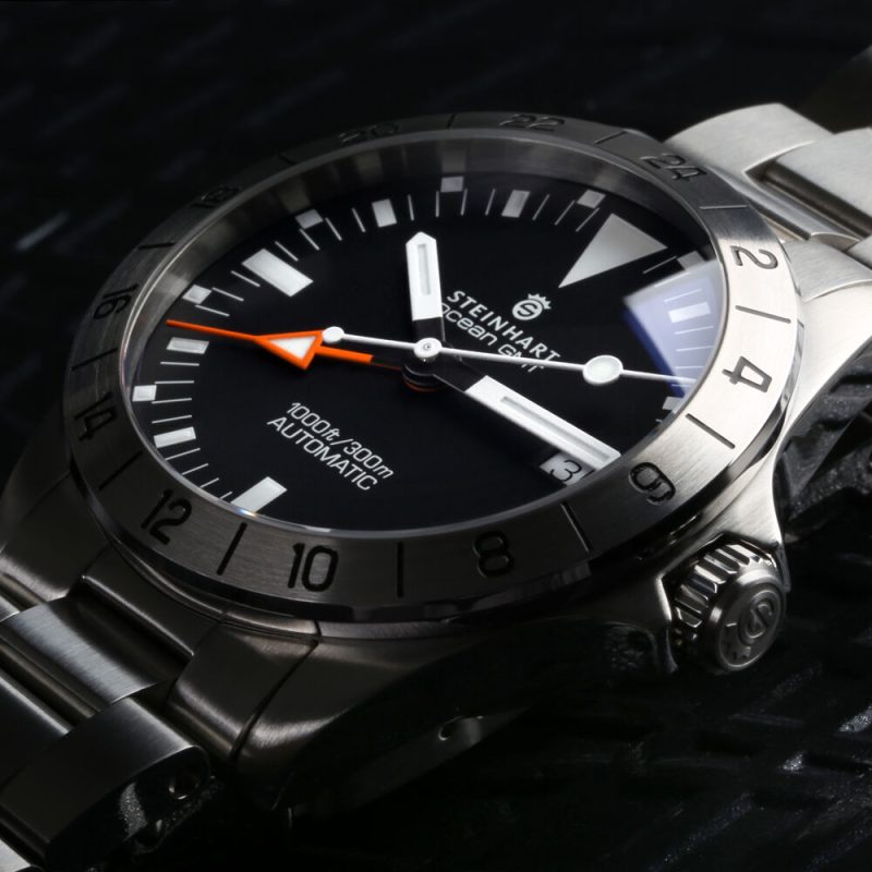 Steinhart Ocean 39 vintage GMT (เข็มส้ม) – WatchKzy.com
