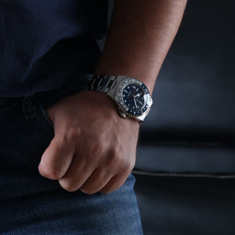 Ocean 3 GMT Blue-Grey ceramic – WatchKzy.com