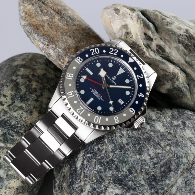 Ocean 3 GMT Blue-Grey ceramic – WatchKzy.com