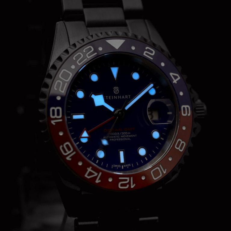 Ocean One GMT Blue-Red Ceramic [PEPSI] Blue Dial – WatchKzy.com