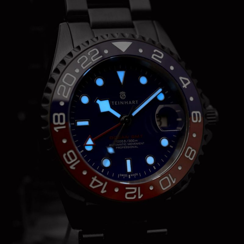Ocean One GMT Blue-Red Ceramic [PEPSI] Blue Dial – WatchKzy.com
